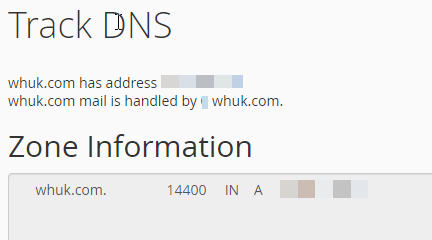 Use Domain Lookup & Trace DNS in cPanel