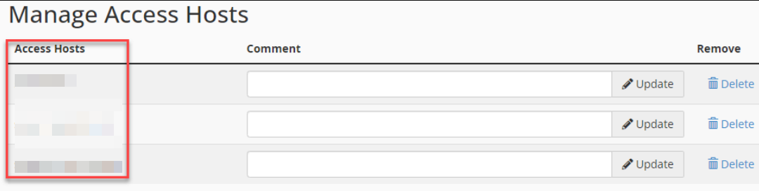 How to Remove Remote Database Access in cPanel