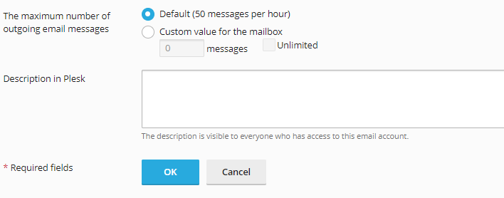 How to create an email address in Plesk - WHUK
