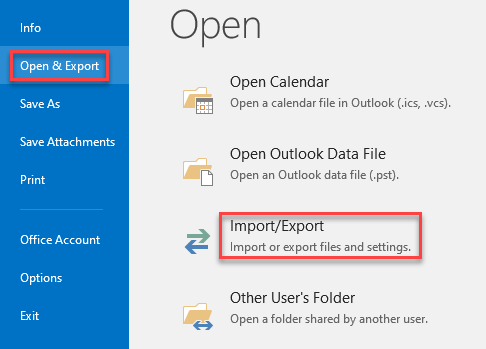 How to Import PST Files into Microsoft Outlook